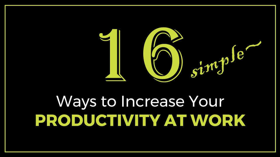 16 Simple Ways to Increase Your Focus at work | Apol Singapore